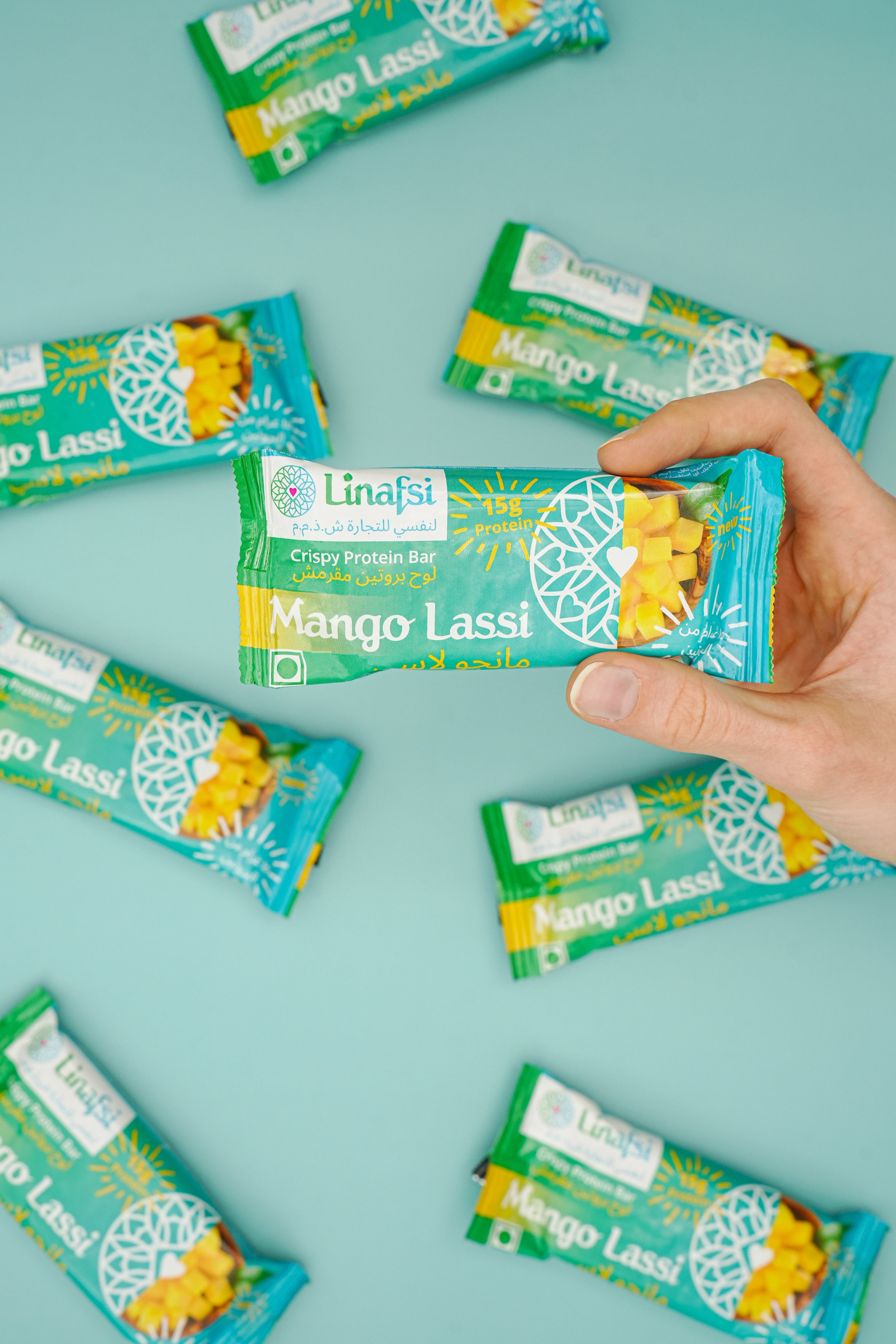 Crispy Protein Bars Mango Lassi Linafsi